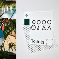 China Commercial Building Wayfinding Signage System Indoor Directory Signage for sale