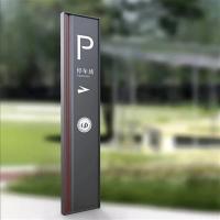 China Outdoor Campus Wayfinding Signage Custom LED Directional Signage for sale