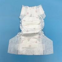 China Wireless Connection Diaper With Waist Band In White Super Soft Fast Absorbing for sale