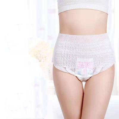 China OEM Elastic Waistband Disposable Period Underwear Panty Pads For Periods for sale