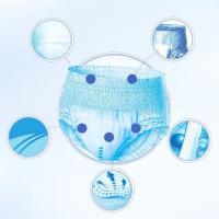 China Pull Ups Disposable Bed Wetting Pants with Leak Proof Tapered Legs for sale