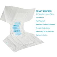 China White Diaper High Waist Band and Universal Compatibility OEM for sale
