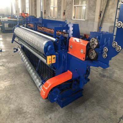 China 7ft Width Cutter Adjusted Wire Net Making Machine , Wire Dia 1.3mm Wire Welding Equipment for sale