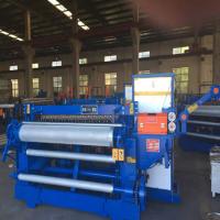 China Huayang Shaft GI Wire Net Making Machine Decorative Mesh Wire Dia 0.8mm for sale