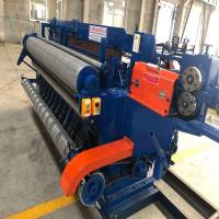 China 7ft Width Dimetric Mesh Drive Shaft Welding Machine 30rolls/8hrs Horizontal for sale