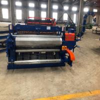 China Huayang Auto Conveying Roll Welding Machine , PLC Automatic Mesh Welding Machine for sale