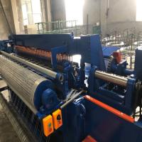 China Servo Galvanized GI Wire Net Making Machine 100rolls/8hours Roll for sale