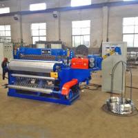 China 120times/Min Electromagnetism Fence Mesh Welding Machine 100mm Length Iron Wire for sale