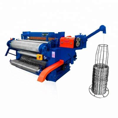 China 1m Width Elastic Tension Fence Mesh Welding Machine Alterable Aperture for sale