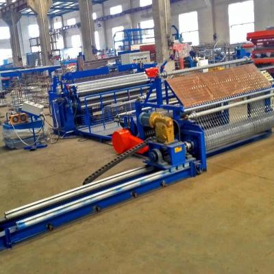 China Dia 0.45mm Schneider Weld Mesh Manufacturing Machine Automatic Delta adopted for sale