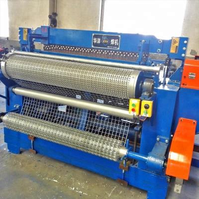 China 5kw Automatic Welding Equipment , PLC Control Single Row Electrodes Mesh Manufacturing Machine for sale