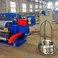 China Huayang 90rows/Min Fence Mesh Machine , 5kw Iron Net Making Machine for sale
