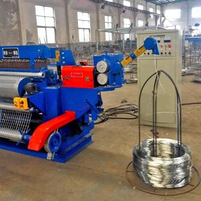 China Huayang 90rows/Min Fence Mesh Machine , 5kw Iron Net Making Machine for sale