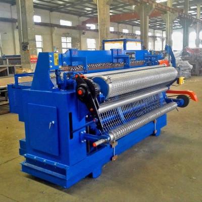 China BI Wire Iron Net Making Machine , Anticracking Coil Straightening Wire Mesh Welder for sale