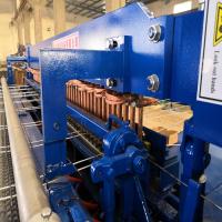 China Huayang Stacking GI Wire Net Making Machine 2m Width Mesh Manufacturing for sale