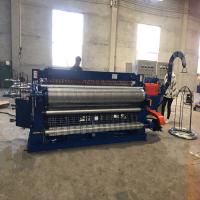 China PLC Cultivating Fishery Welded Wire Mesh Machine , 2.5m Width Wire Mesh Making Machine for sale