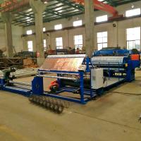 China Huayang PLC Dominate Roll Welding Machine , Dia 1.3mm Stainless Steel Welding Equipment for sale