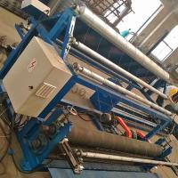 China Gratings Basket Wire Net Making Machine , BI Wire 2 Row Weld Mesh Making Machine Spring Weighted for sale