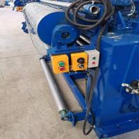 China 5kw Breeding GI Wire Net Making Machine Roll Mesh Synchronization for sale