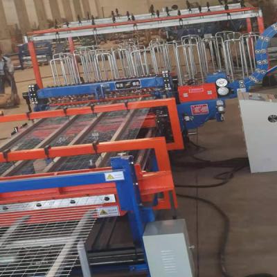 China PLC Automatic Mesh Welding Machine , Bearing Gearbox Dia 12mm Mesh Manufacturing Machine for sale