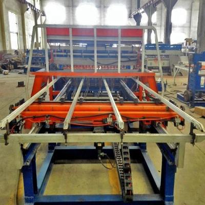 China Dia 7mm PLC Diamond Mesh Wire Making Machine Multi Hopper Galvanized Wire for sale