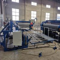 China Galvanized Automatic Chicken Cage 100mm Fence Mesh Welding Machine for sale