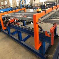 China Dia 6mm Reinforced Diamond Mesh Wire Making Machine Electrowelded Mesh for sale