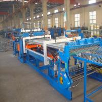 China Huayang Dia 4mm Diamond Mesh Wire Making Machine 90times/Min for sale