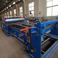 China Dia 1.2mm Thom Shaft Mesh Panel Welding Machine dog cage 80rows/min for sale