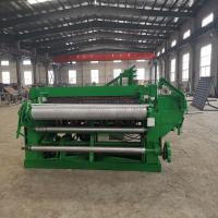 China PLC Automatic Diameter 0.6-1.3mm Roll Mesh Welding Machine for sale