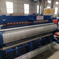 China Auto Six Feet Welded Wire Mesh Manufacturing Machine 380v for sale