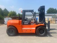 China 6 Ton Diesel Forklift CPCD60 Heavy Equipment 10 Ton Capacity Industrial Warehouse Forklift for sale