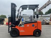 China 1.8T 4 Wheel Counterbalance Electric Forklift CPD15 CPD18 Lead Acid Battery Powered for sale