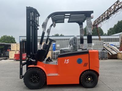 China 1.8T 4 Wheel Counterbalance Electric Forklift CPD15 CPD18 Lead Acid Battery Powered for sale