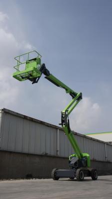 China Zero Emission Electric Articulating Boom Lift 30ft 500kg Capacity for sale