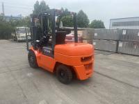 China 5 Ton Diesel Forklift CPCD45 4-5 Ton Capacity Diesel Fork Truck for Workshop for sale