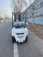 China LPG Powered Forklift Truck 2.5 Ton CPCD25 with 4m Mast for Distribution Center for sale