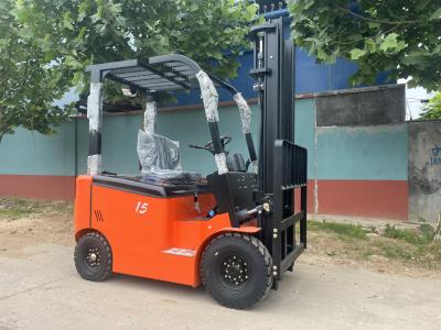 China Electric Forklift 1.5 Ton CPD18 1.8T Battery Powered Forklift 2450kg Service Weight for sale