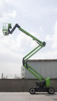 China Lithium Narrow Articulating Boom Lift 45ft Electric Manlift for Indoor Use for sale