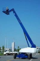 China 480kg Diesel Telescopic Boom Lift 28m-56m Platform Height for sale