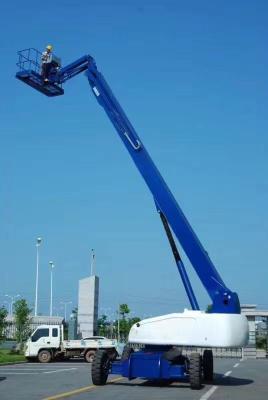 China 480kg Diesel Telescopic Boom Lift 28m-56m Platform Height for sale