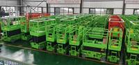 China Hydraulic Small Electric Scissor Lift 7.8m 15.8m Working Height Self Propelled Platform for sale