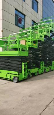 China Electric Hydraulic Scissor Lift 5.8m to 13.8m Self Propelled Scissor Lift for sale