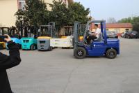 China Diesel Forklift Truck 10 Ton CPCD100 6.5m Mast Heavy Duty Industrial Forklift for sale