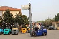 China Diesel Forklift Truck 4.5 Ton CPCD45 5m Mast Factory Material Handling for sale