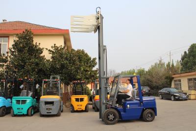 China Diesel Forklift Truck 4.5 Ton CPCD45 5m Mast Factory Material Handling for sale
