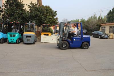 China Diesel Forklift Truck 2.5 Ton CPCD25 4m Mast Construction Material Handling for sale