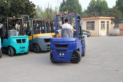 China Diesel Forklift Truck 1.5 Ton CPCD15 3m Mast Warehouse Material Handling for sale