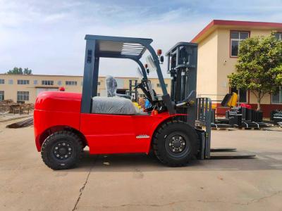 China China Factory Price Diesel Forklift Truck 4T-5T with Triplex Container mast for sale
