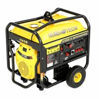 China Powerful 12kW Rated Power Gasoline Generator with 740cc Twin-Cylinder Engine and 46L Fuel Tank for sale